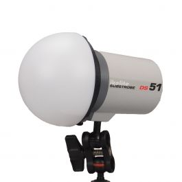 Dome Diffuser Pro for Ikelite DS51 / DS50 / AF35 strobe