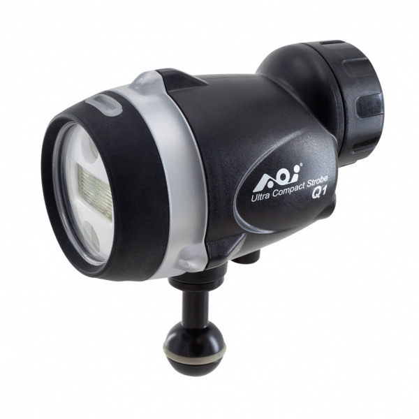 AOI Q1 Ultra Compact Underwater Strobe (UCS-Q1) Black